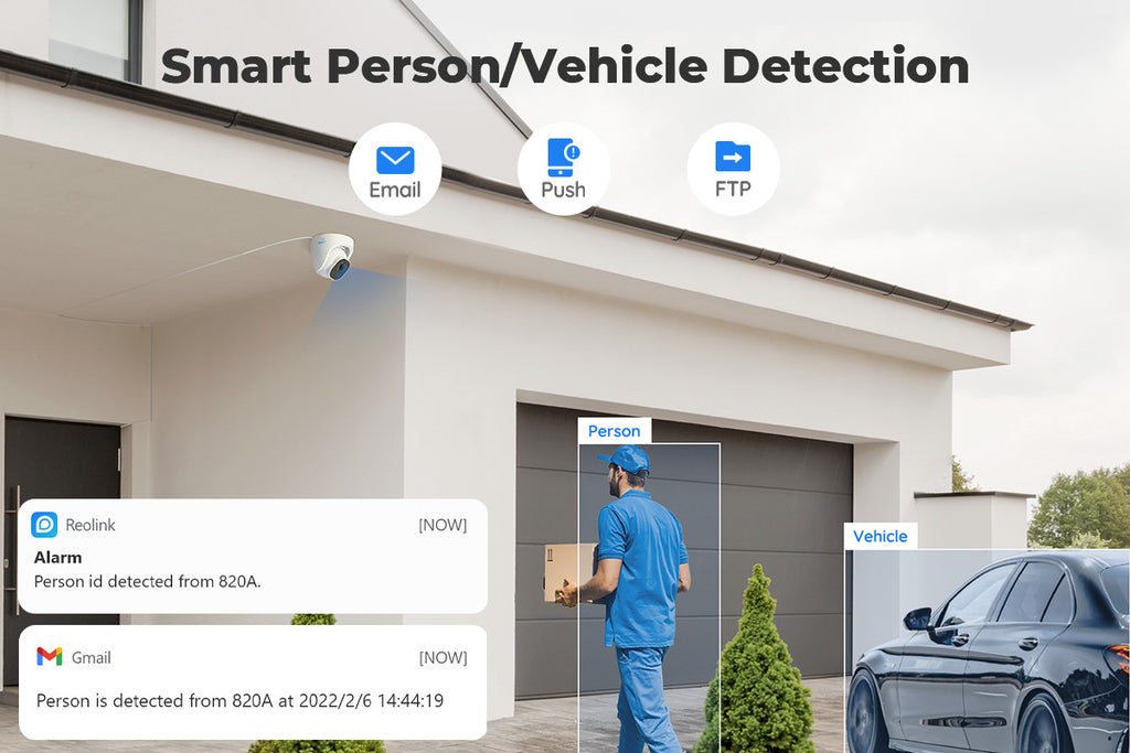 Reolink 4K HD Outdoor POE IP Secuirty Camera for Home RLC-820A - JB Hi-Fi