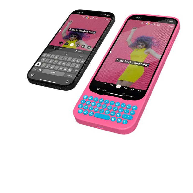 Clicks Keyboard For iPhone 15 Pro Max - London Sky - JB Hi-Fi