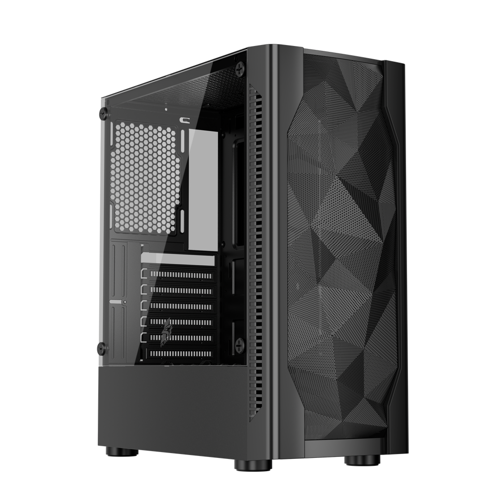 1st Player DK Series D4 ATX Metal Mesh PC Computer Gaming Case (Black) - JB Hi-Fi