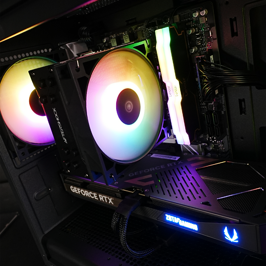 Aftershock Rapid | RTX 5070 | Ryzen 5 7400F | Desktop Gaming PC - JB Hi-Fi