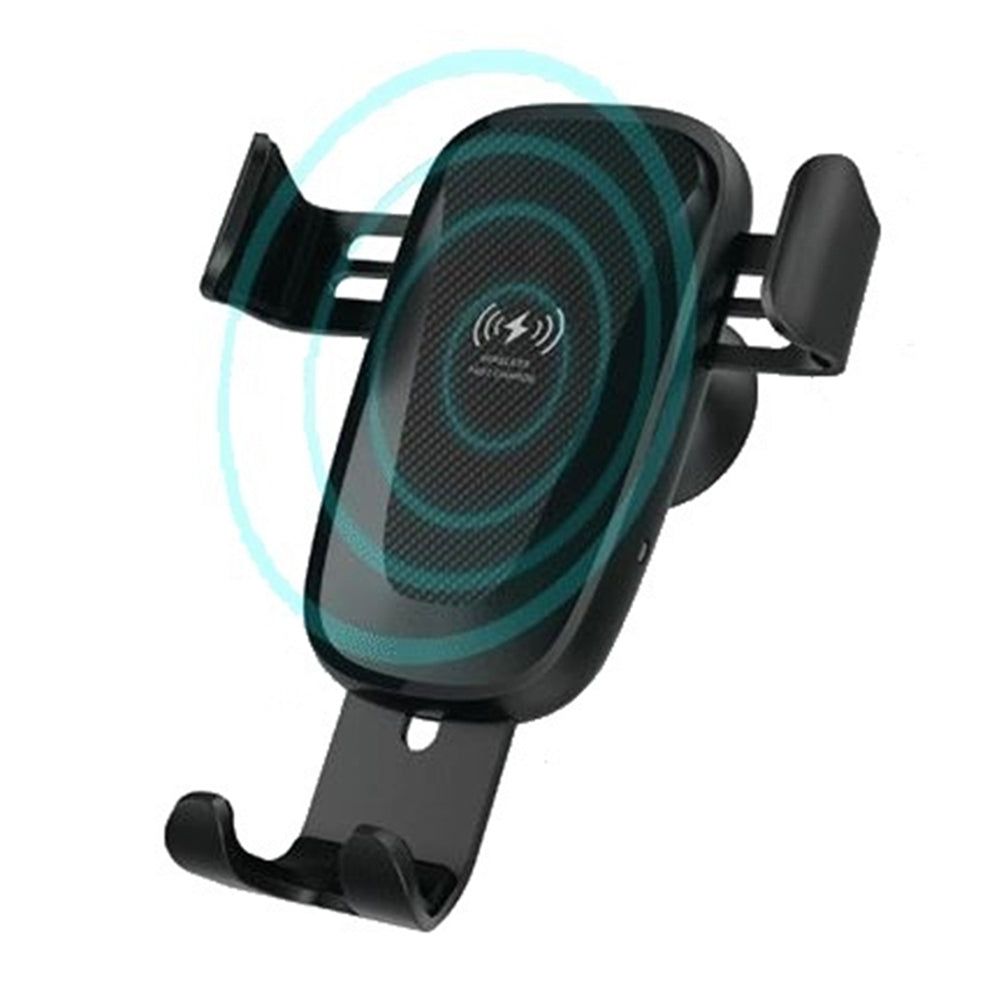 Sansai 5V 9V Wireless Qi Car Charger Mount Holder for iPhone X Xs 8 Plus/Samsung - JB Hi-Fi