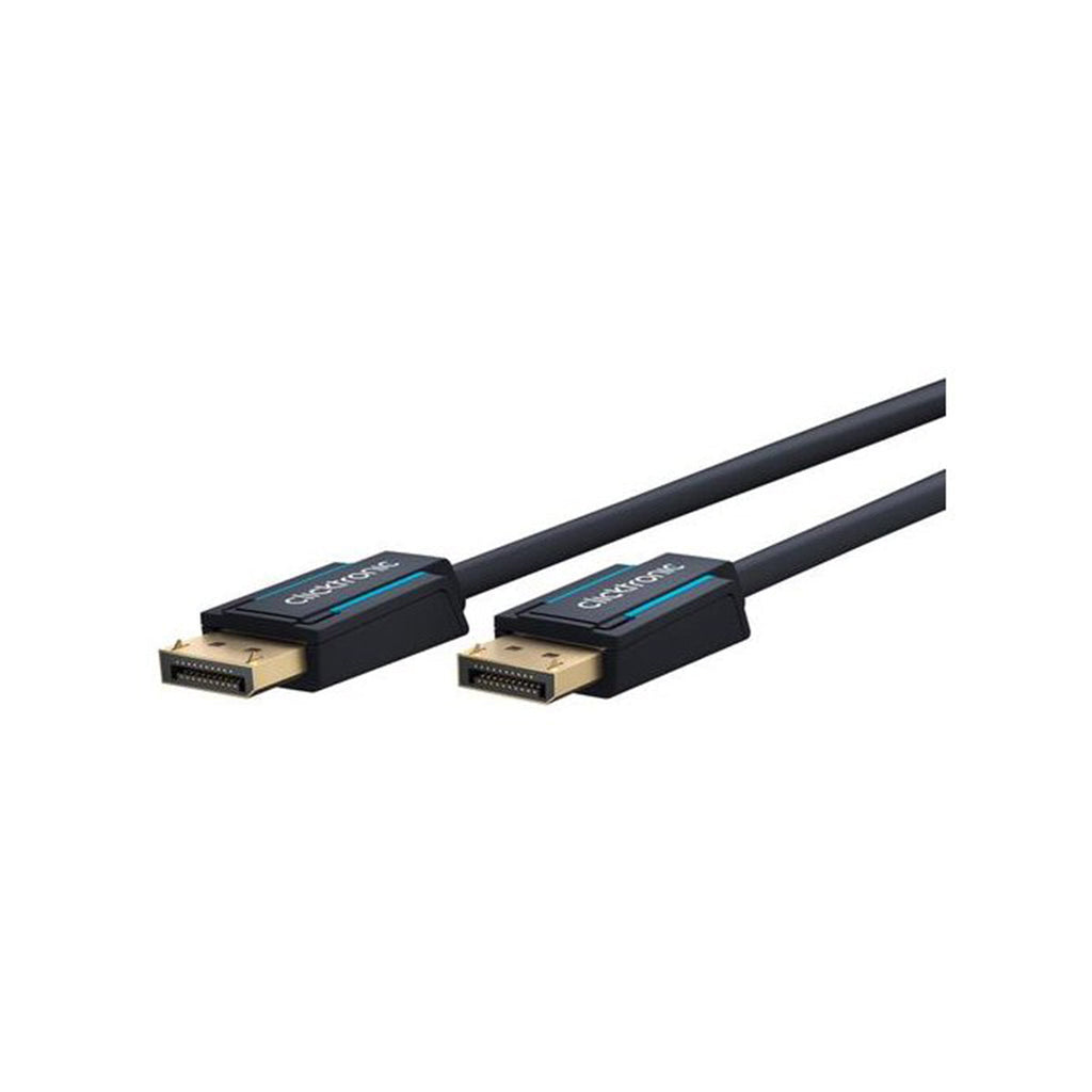 Clicktronic Display Port 1.4 Cable 2m (Black) - JB Hi-Fi