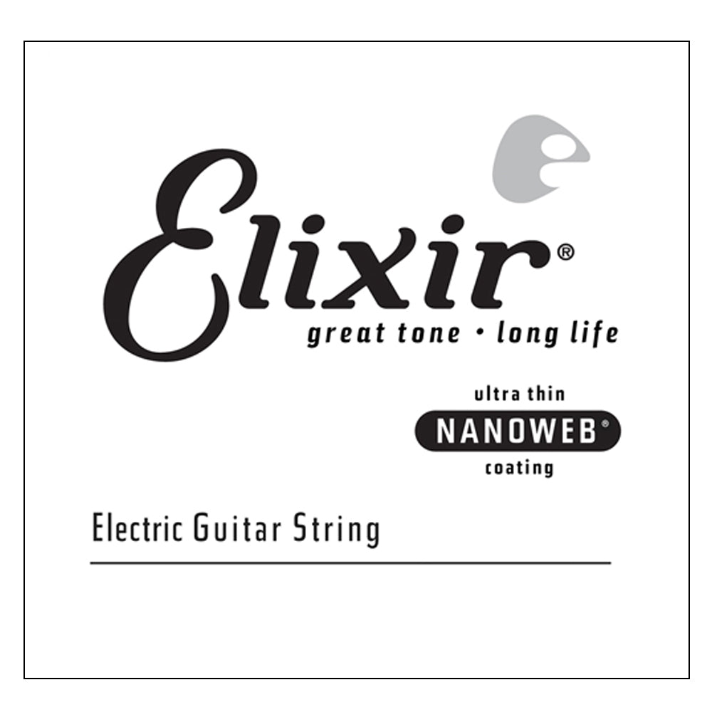 Elixir #15228 Electric Guitar Nano Coating 0.028 Single String - JB Hi-Fi