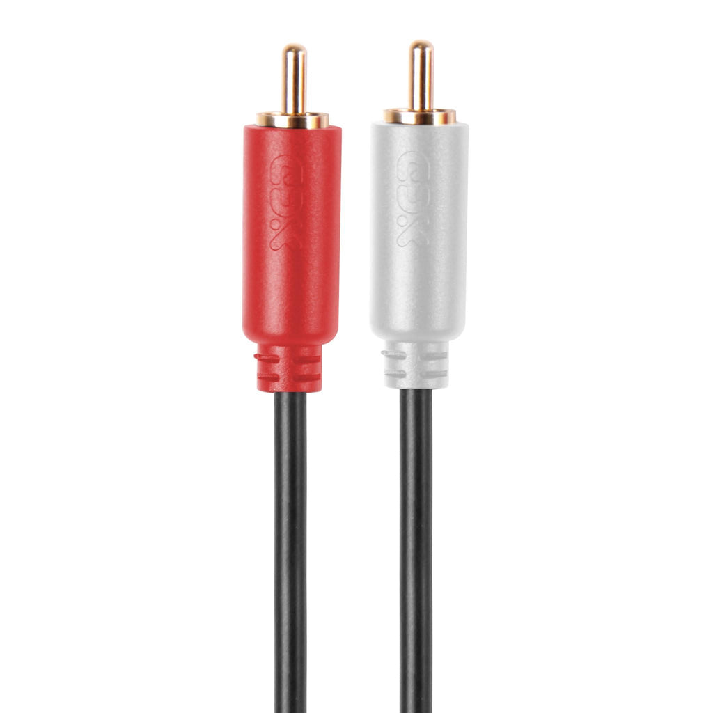 XCD Essentials 4m 2 Male to 2 Male RCA Cables V2 - JB Hi-Fi