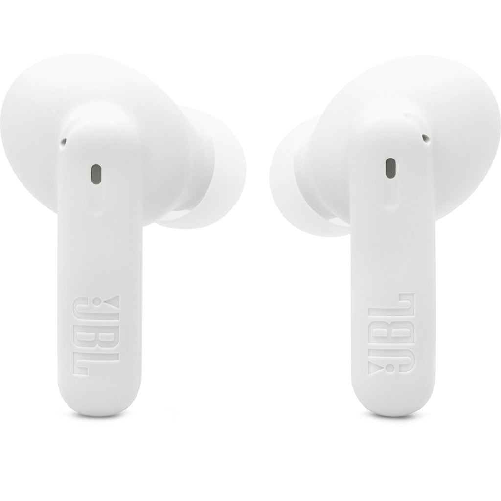 JBL Wave Beam 2 TWS Noise Cancelling In-Ear Headphones (White) - JB Hi-Fi