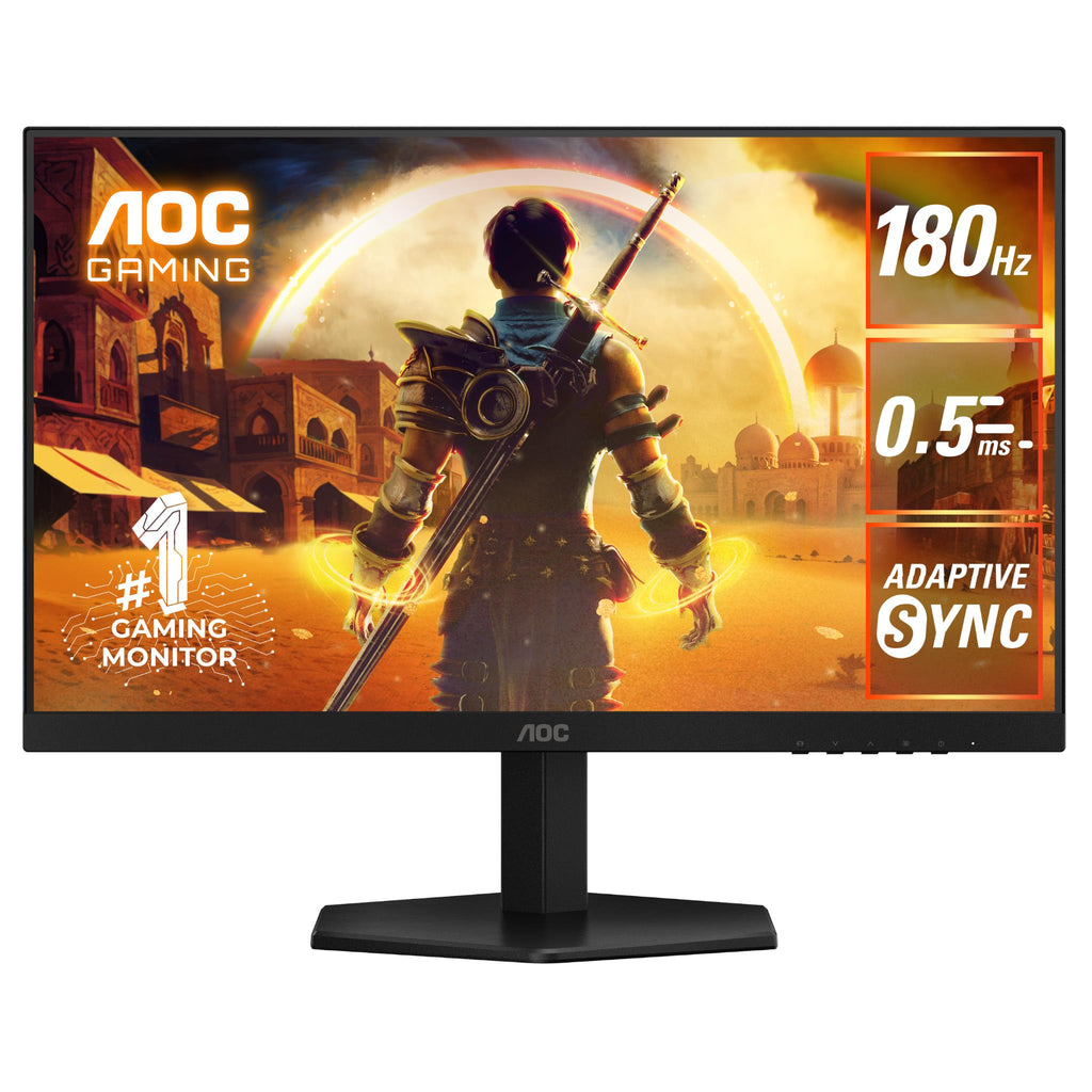 AOC 24G42E 24" FHD 180Hz Gaming Monitor - JB Hi-Fi