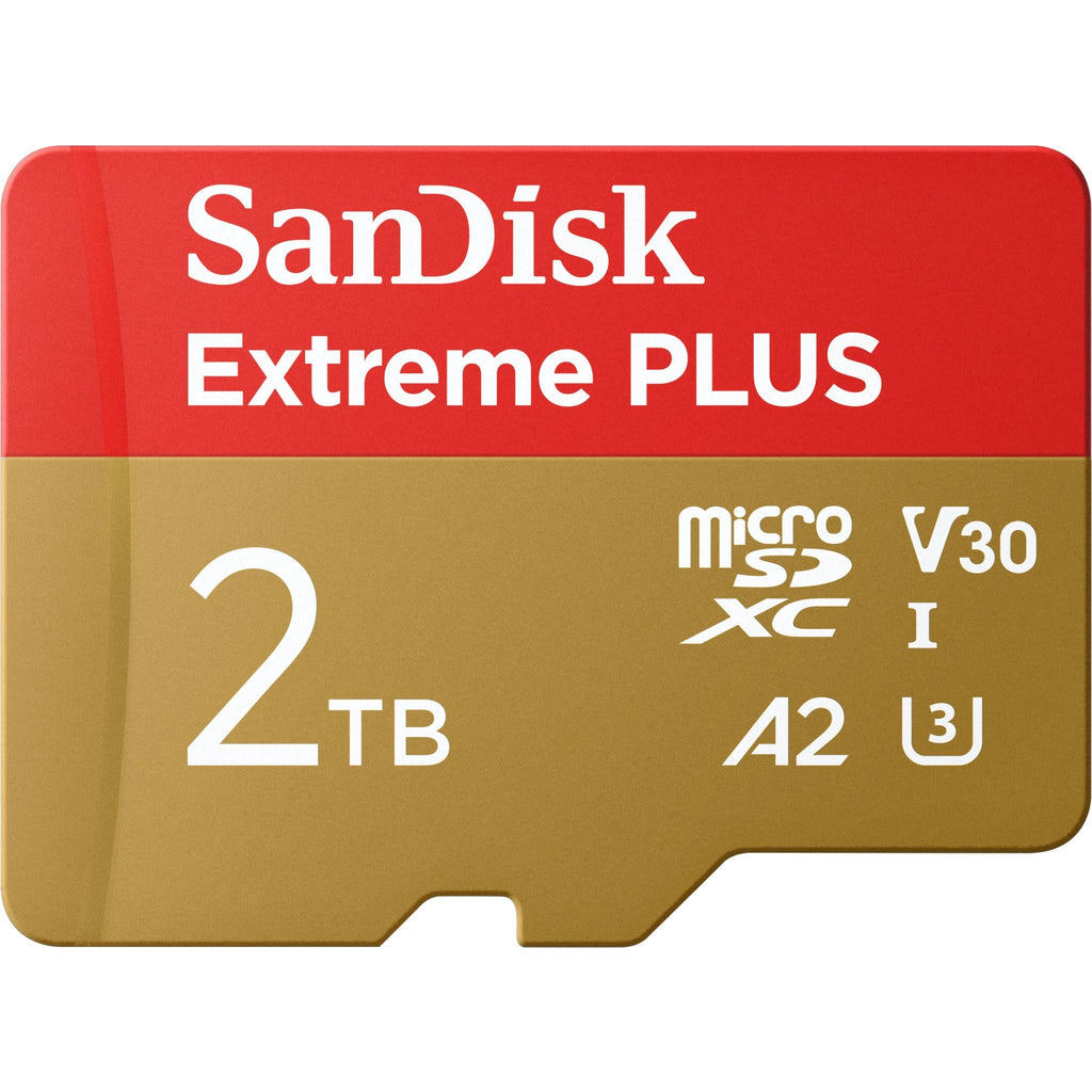 Sandisk Extreme PLUS MicroSDXC 2TB 200MB/s Memory Card - JB Hi-Fi