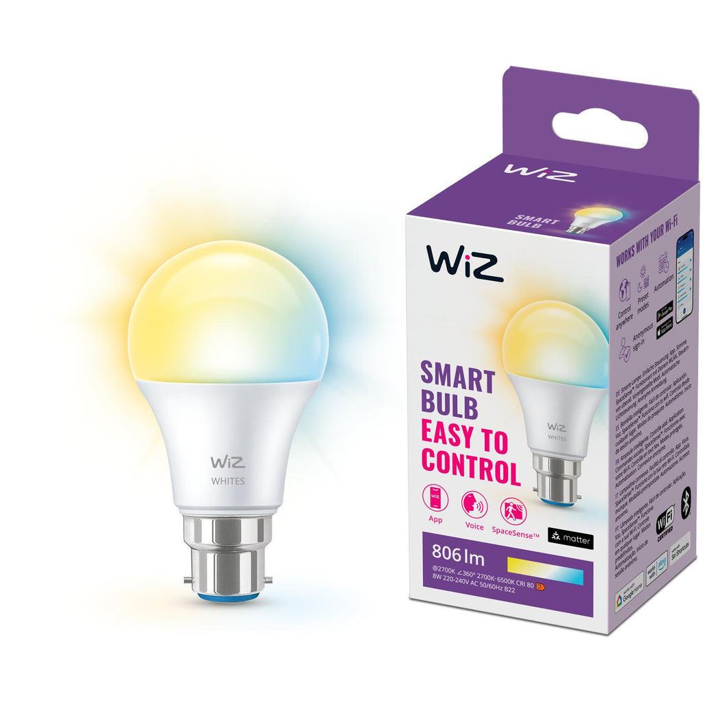 Wiz WiZ Tunable White Ambient A60 B22 Smart Bulb - JB Hi-Fi