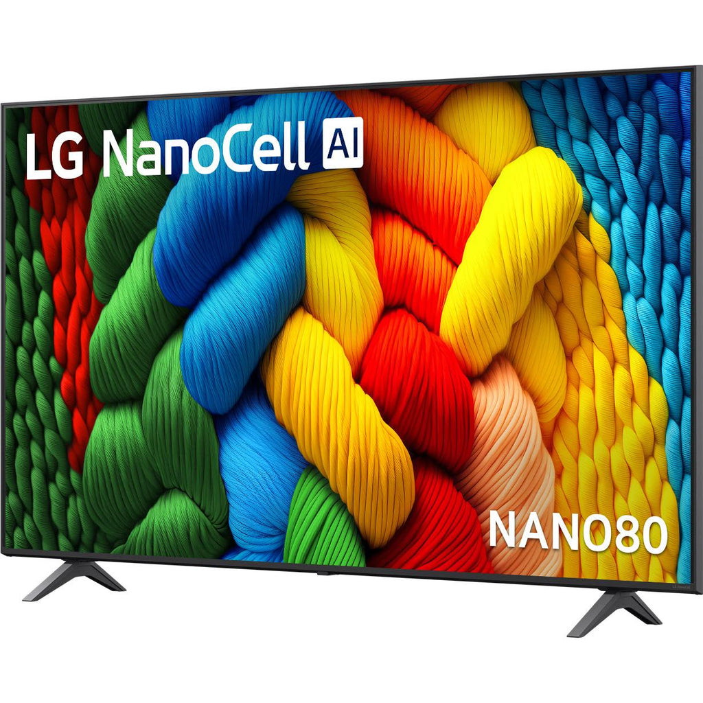 LG 65" NANO80A AI LED 4K UHD Smart TV [2025] - JB Hi-Fi