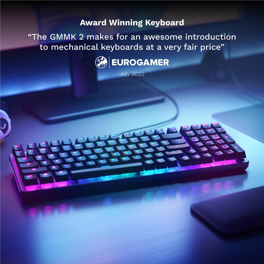 Glorious GMMK 2 Full Size Prebuilt Gaming Keyboard (Black) - JB Hi-Fi