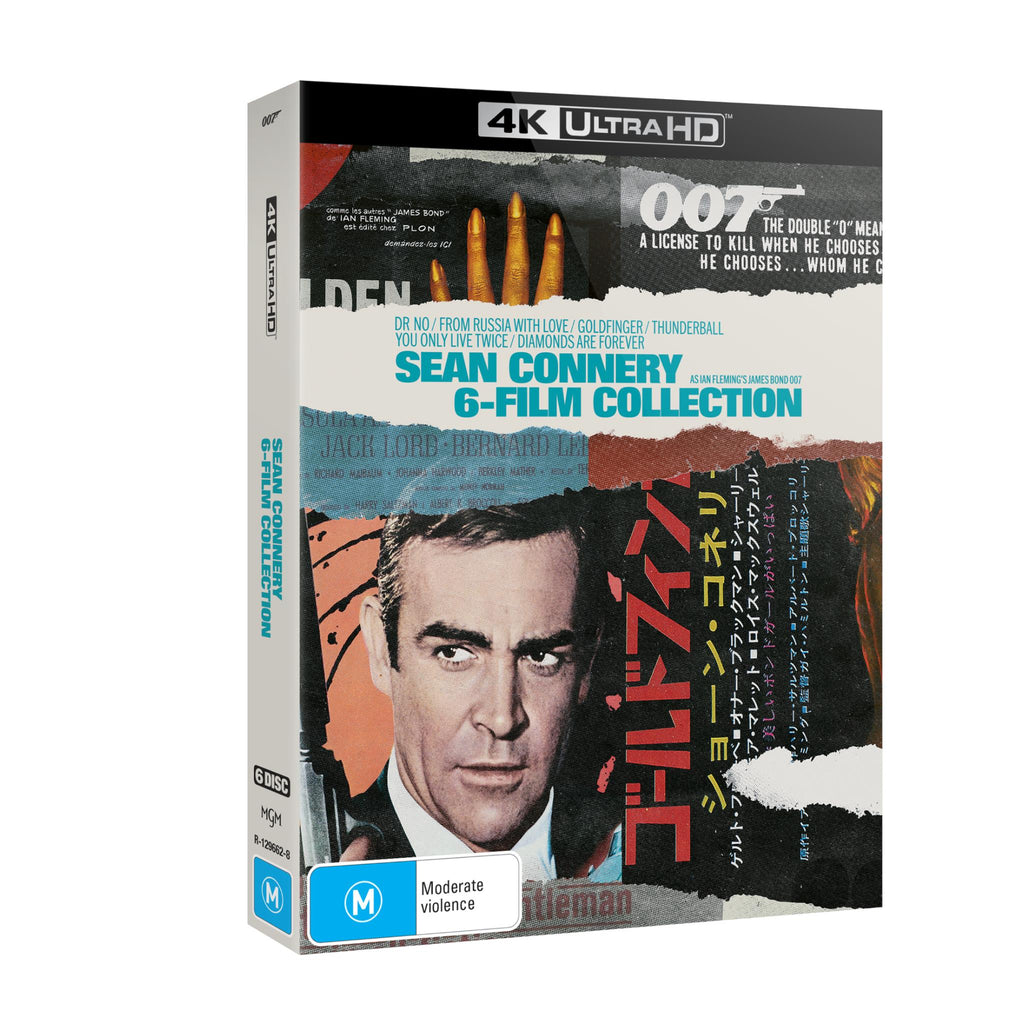 James Bond - Sean Connery 6-Film Collection - JB Hi-Fi