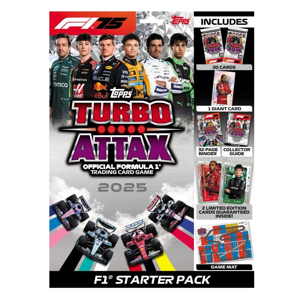 Formula 1 - F1 Turbo Attax 2025 Trading Cards Starter Pack - JB Hi-Fi