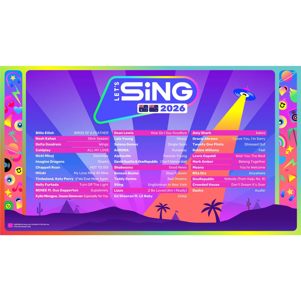 Let's Sing 2026 2 Mic Bundle - JB Hi-Fi