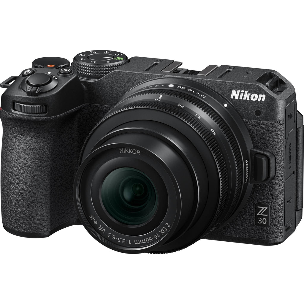 Nikon Z30 Mirrorless Camera with 16-50mm VR Lens - JB Hi-Fi