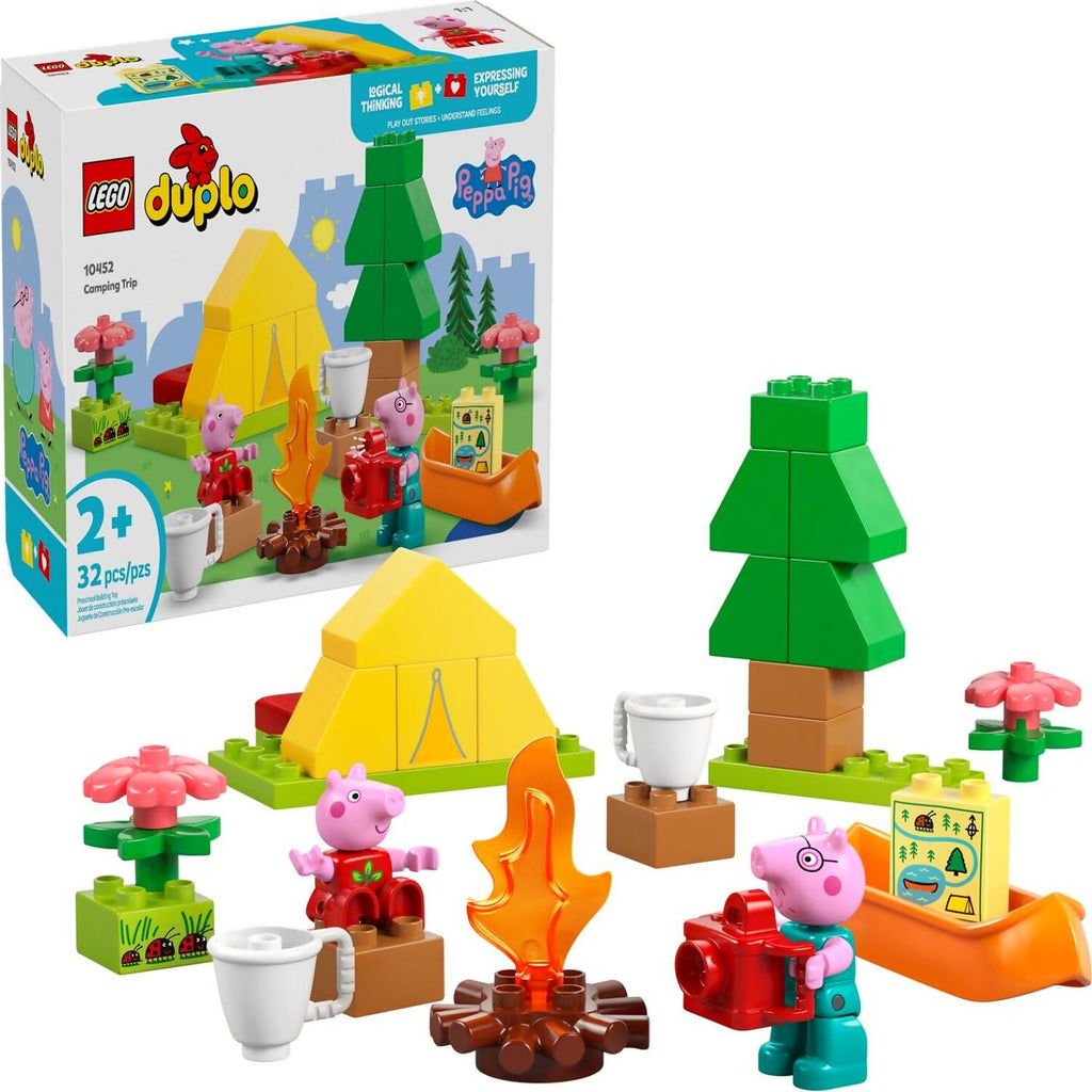 LEGO 10452 Peppa Pig Camping Trip - Duplo - JB Hi-Fi