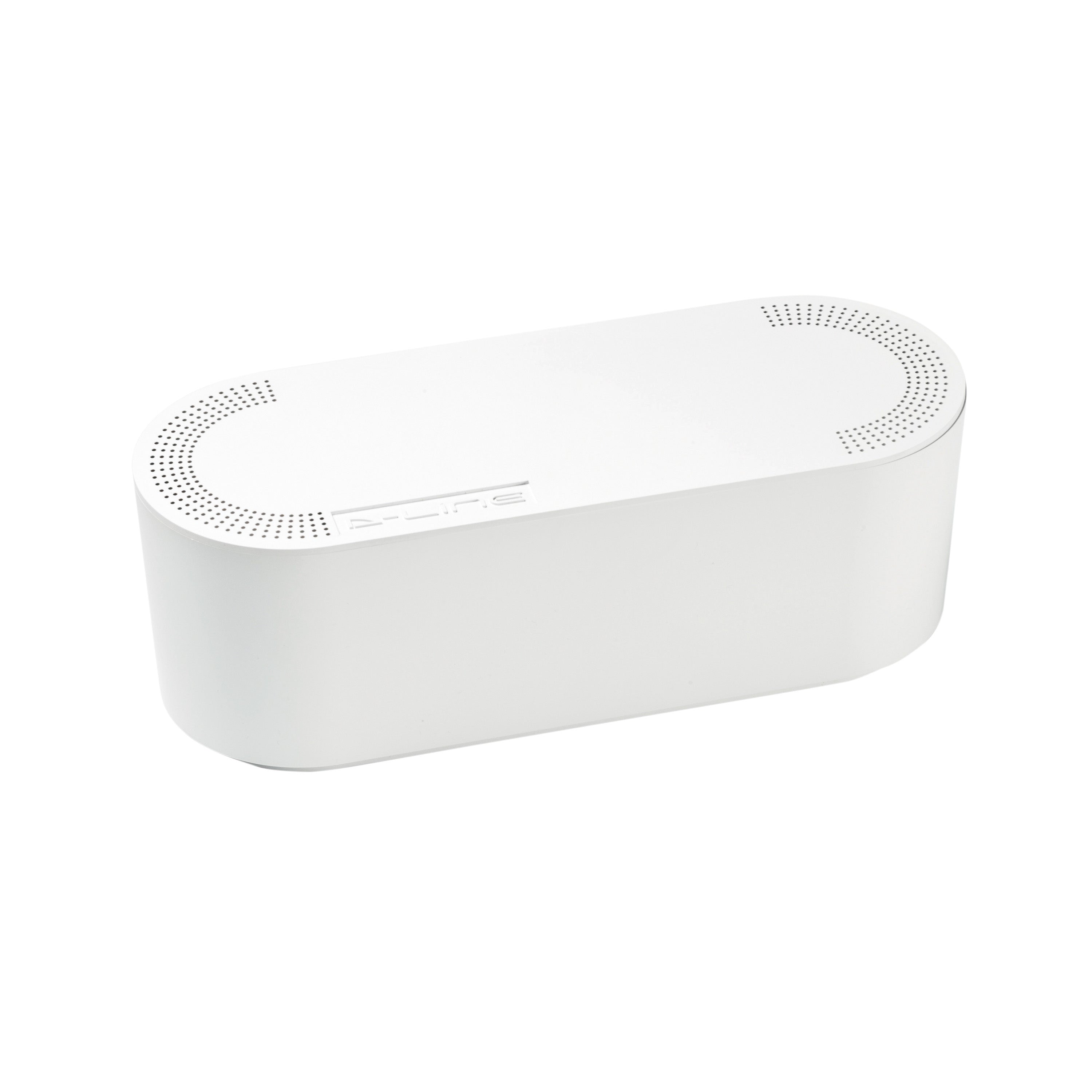 D-Line Cable Tidy Unit Cable Management Box - Small (White) - JB Hi-Fi