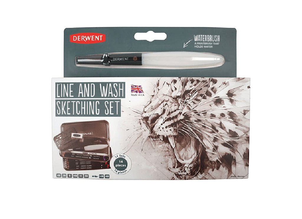 Derwent Line And Wash Sketching Set - JB Hi-Fi