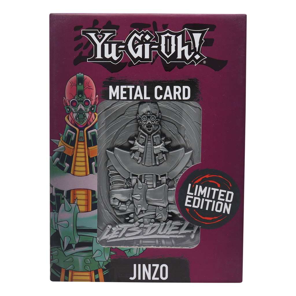 Yu-Gi-Oh! Limited Edition Jinzo Metal Card - JB Hi-Fi
