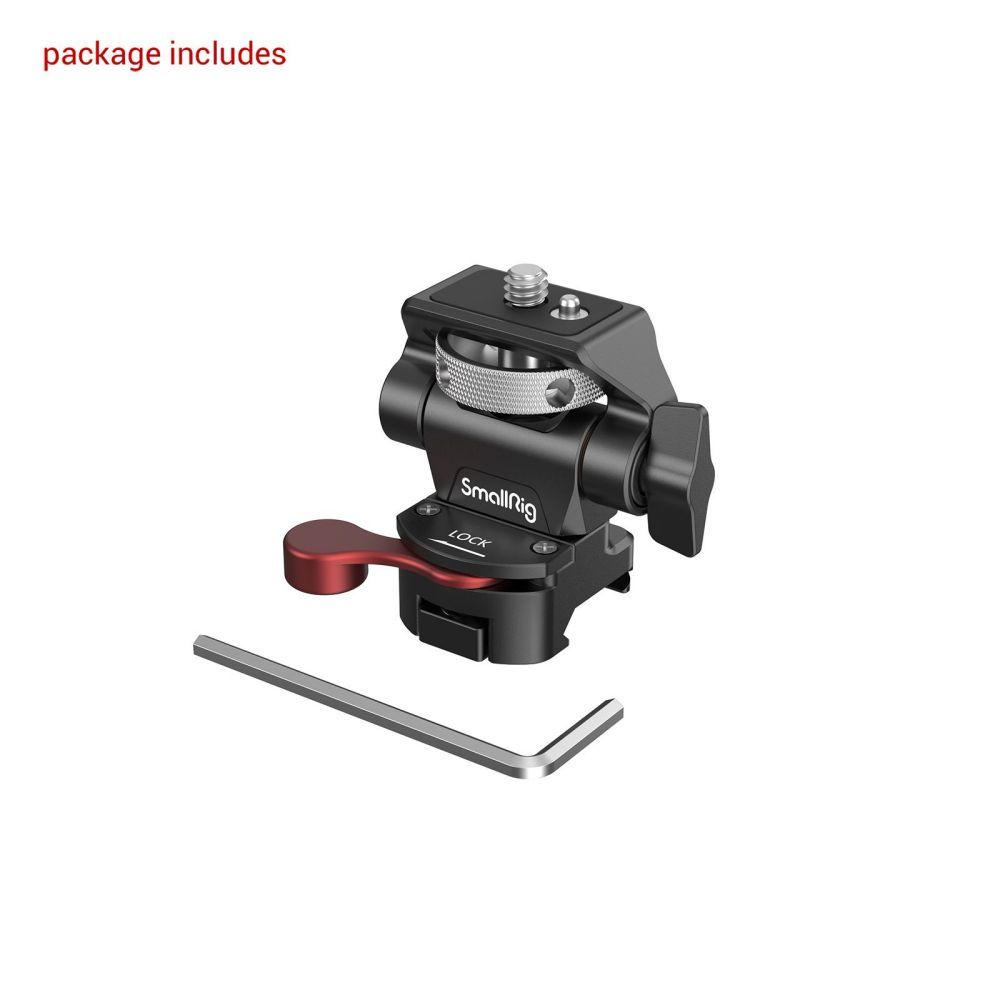 SmallRig Swivel and Tilt Adjustable Monitor Mount with NATO Clamp Mount ...