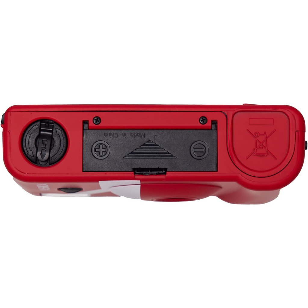 Yashica MF-1 Snapshot Reusable 35mm Film Camera Set (Red) - JB Hi-Fi