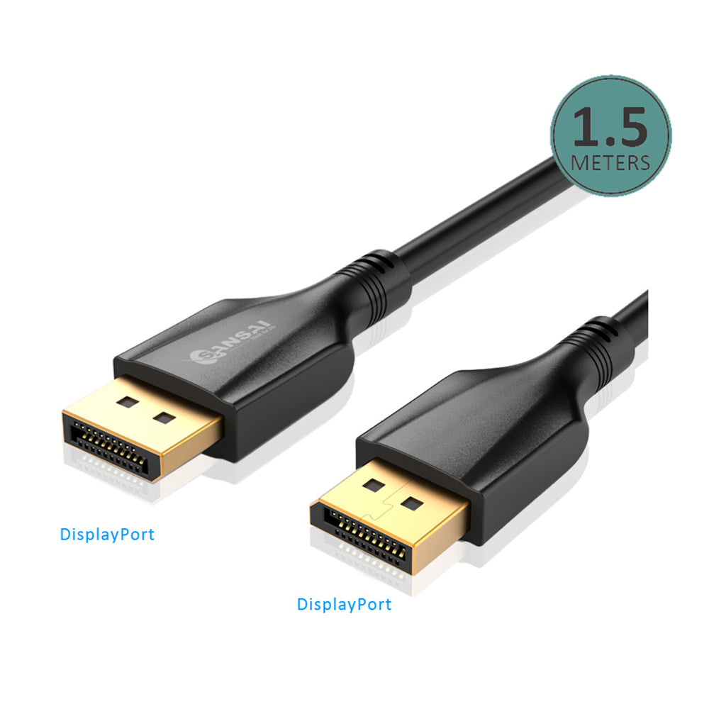 Sansai Displayport 1.5m 4k Male To Male Monitor Display Cable - JB Hi-Fi