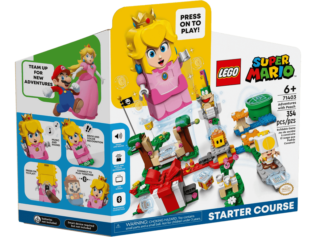LEGO 71403 Adventures with Peach Starter Course - Super Mario - JB Hi-Fi