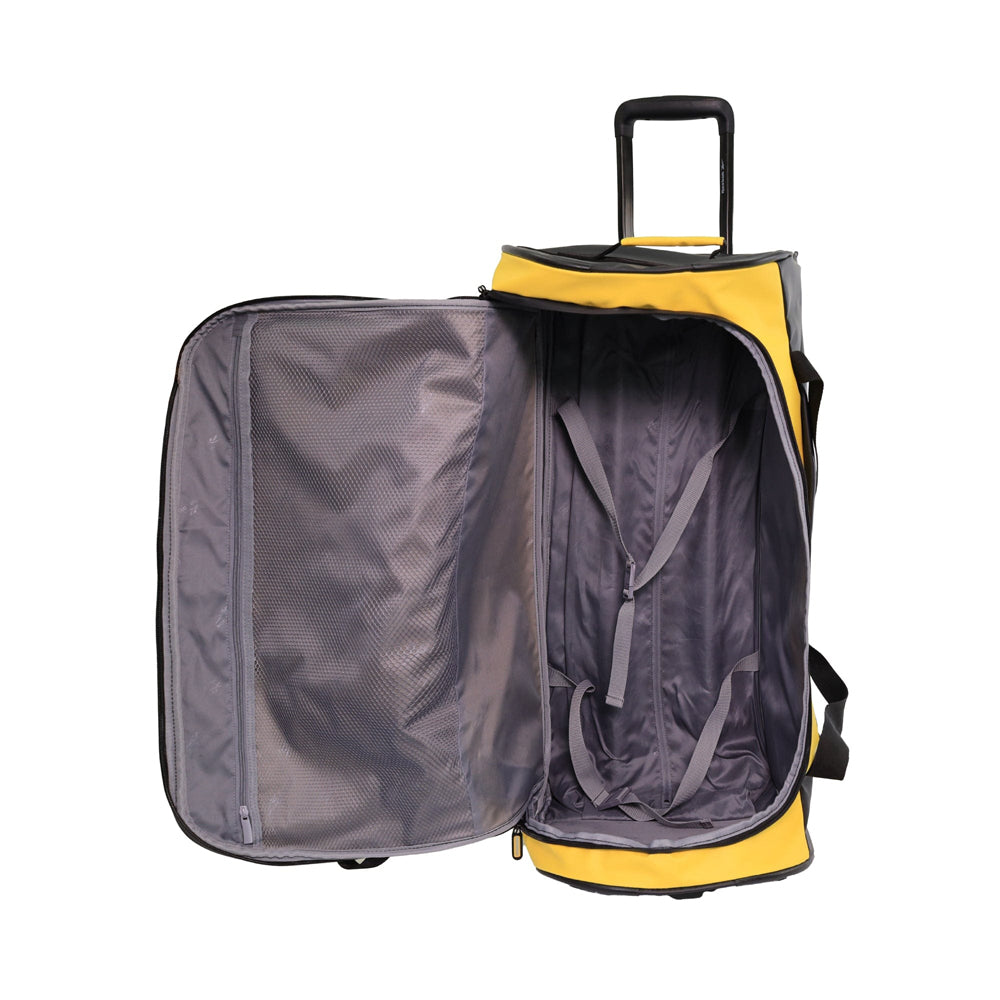 Reebok Road Runner Trolley Duffle Bag on Wheels Travel Luggage 72cm ...