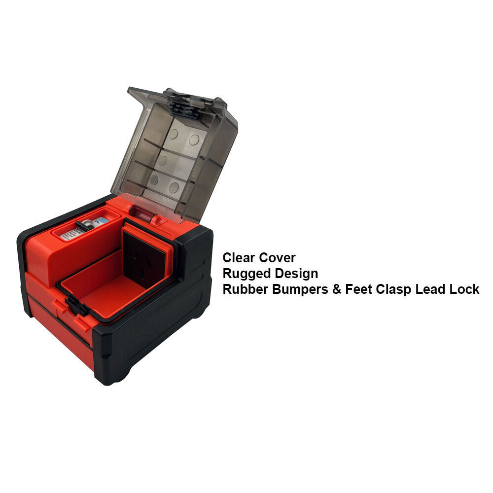 Ultracharge Portable Safety Power Cube (Orange/Black) - JB Hi-Fi