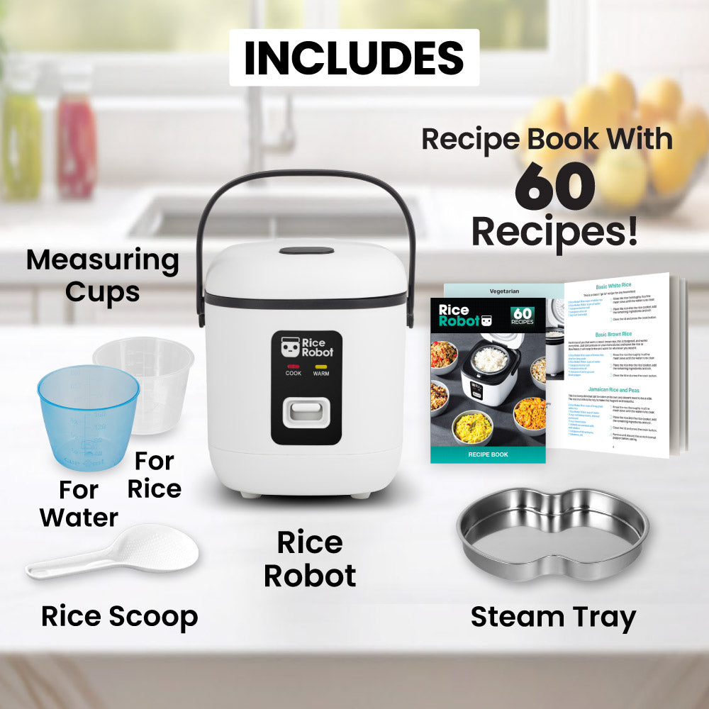 Rice Robot Smart Personal 1.2L Rice Cooker - JB Hi-Fi