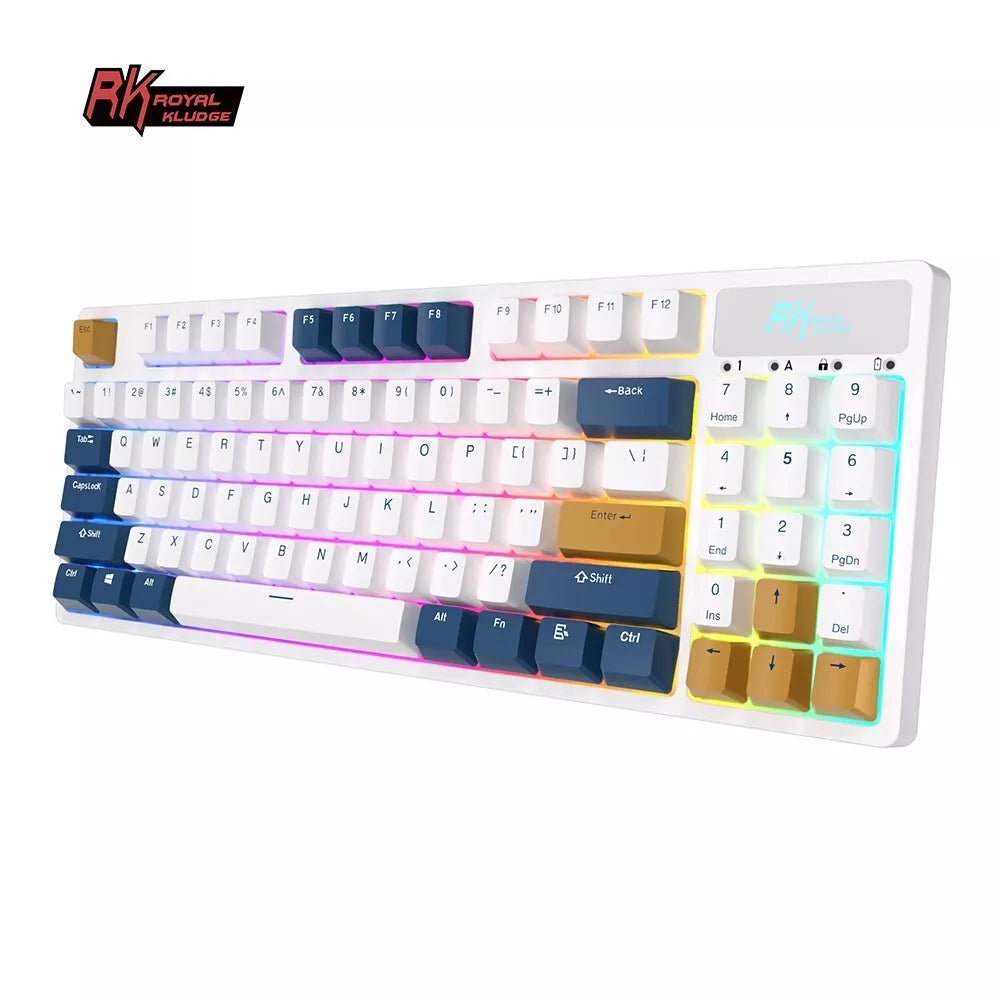 Royal Kludge RK89 Wireless RGB 89 Keys Hot Swappable Mechanical ...