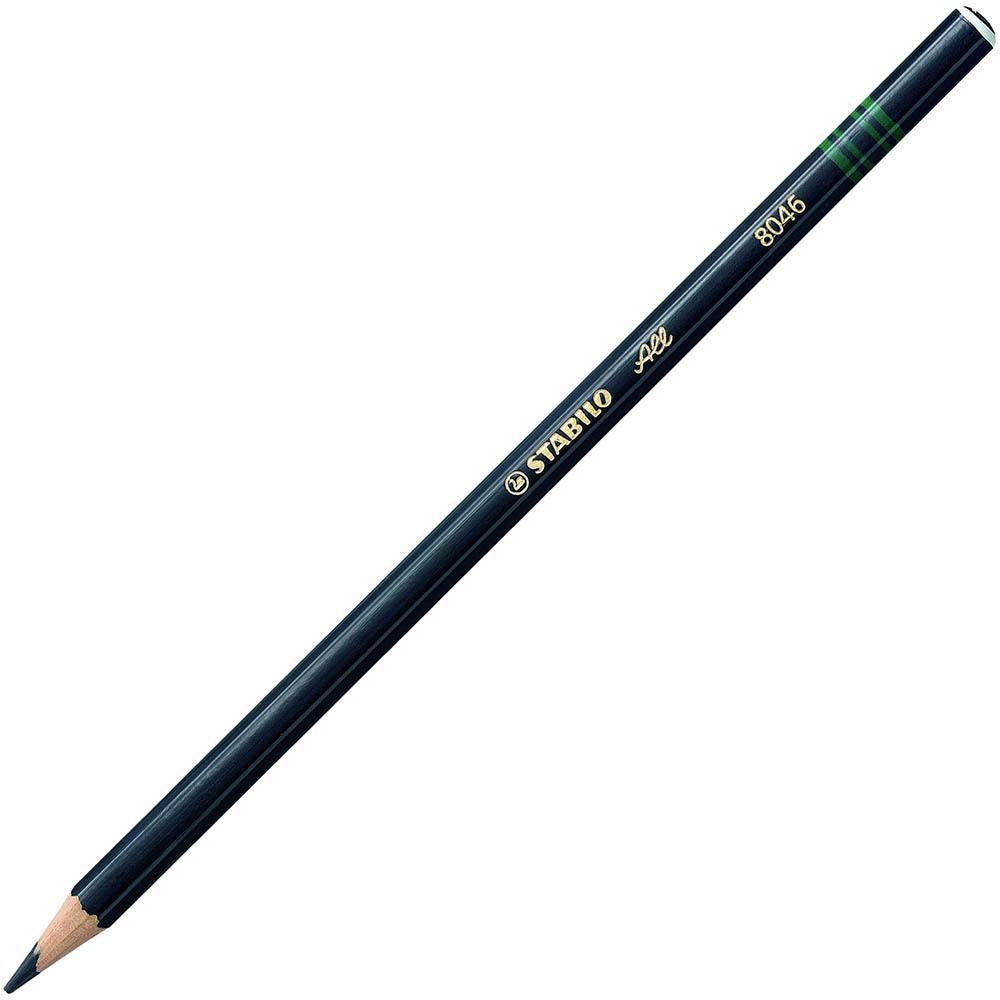 Stabilo 8046 All Pencil (Black) [Box 12] - JB Hi-Fi