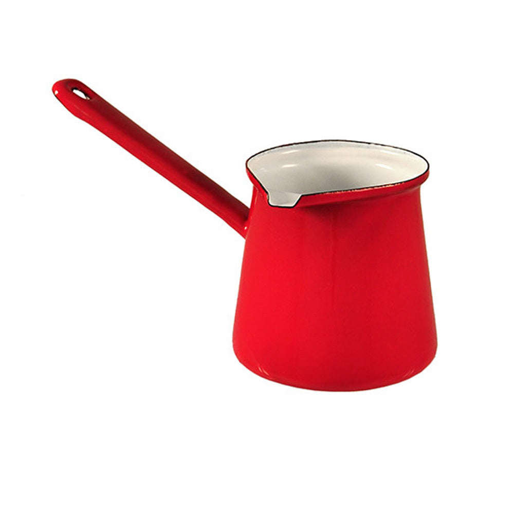Urban Style 250ml Enamelware Turkish 5 Coffee Pot (Red) - JB Hi-Fi