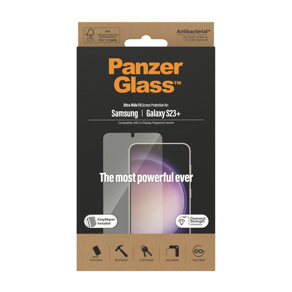 Panzer Glass UltraWide Fit with Aligner Screen Protector for Samsung ...