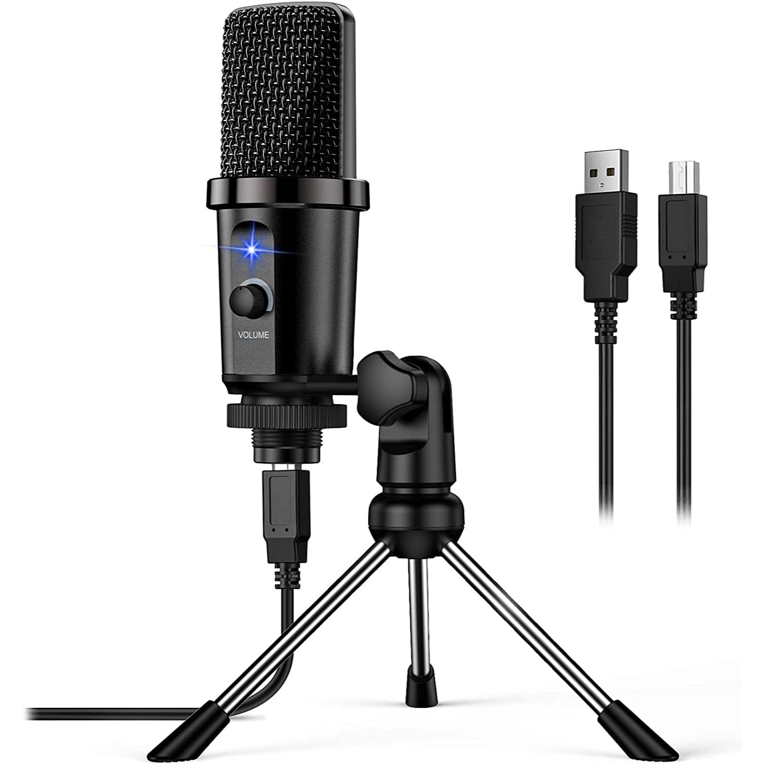 New bee DM19 USB Condenser Desk Recording Microphone - JB Hi-Fi