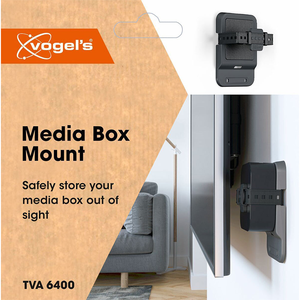 Vogel's TVA 6400 Universal Mount For Media Box - Black - JB Hi-Fi
