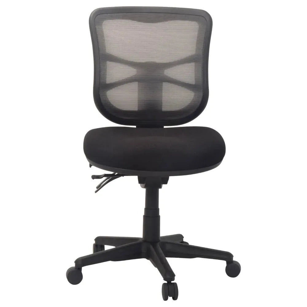 Buro Metro Ergonomic Office Chair Seat Slide Nylon Base (Black) - JB Hi-Fi