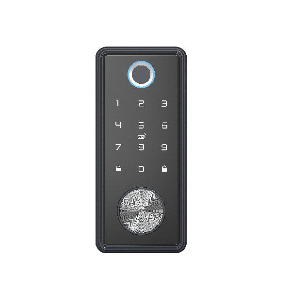 Laser Smart Home Keyless Smart Deadbolt Lock with App Control (Black ...