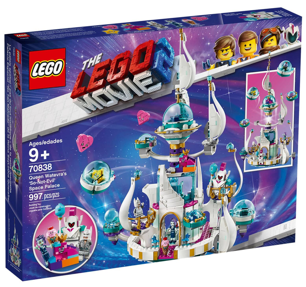LEGO 70838 Queen Watevras ‘So-Not-Evil Space Palace - THE LEGO MOVIE 2 - JB Hi-Fi
