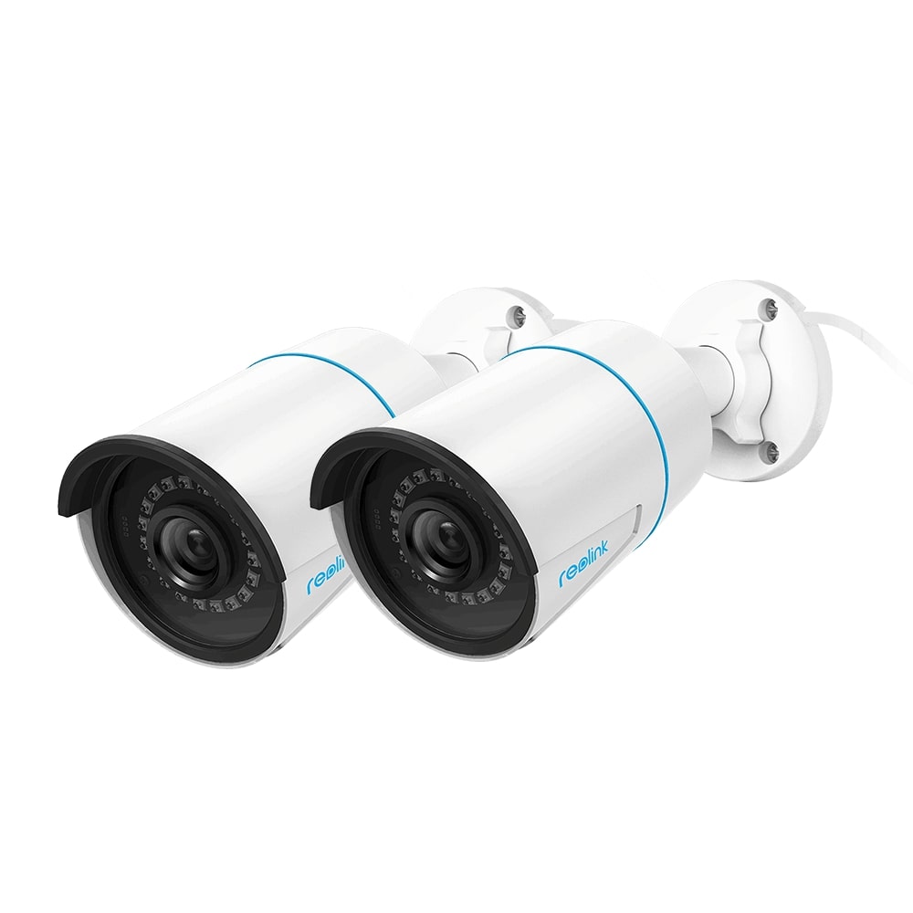 Reolink 5MP PoE IP Outdoor Security Camera for Home RLC-510A (2 Pack) - JB Hi-Fi