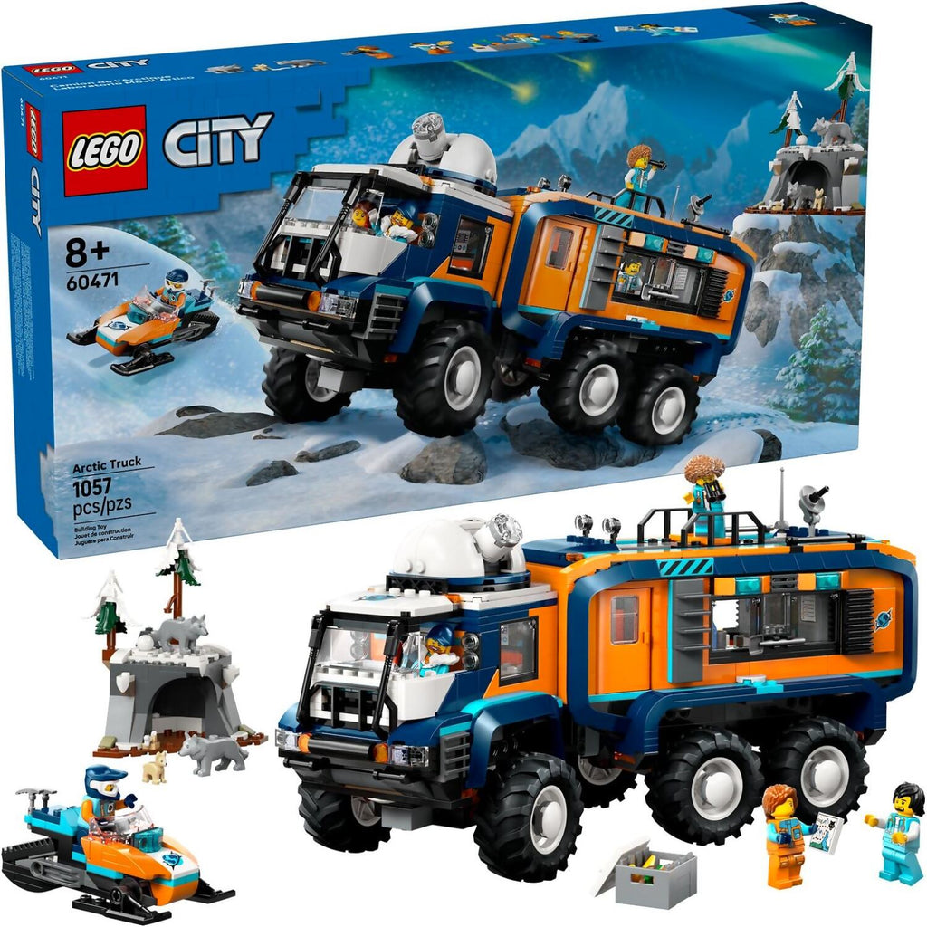 LEGO City 60471 Arctic Explorer Science Lab Truck - JB Hi-Fi