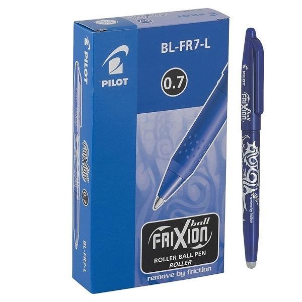 Pilot Frixion Erasable Gel Ink Pen 0.7mm (Blue) [Box 12] - JB Hi-Fi