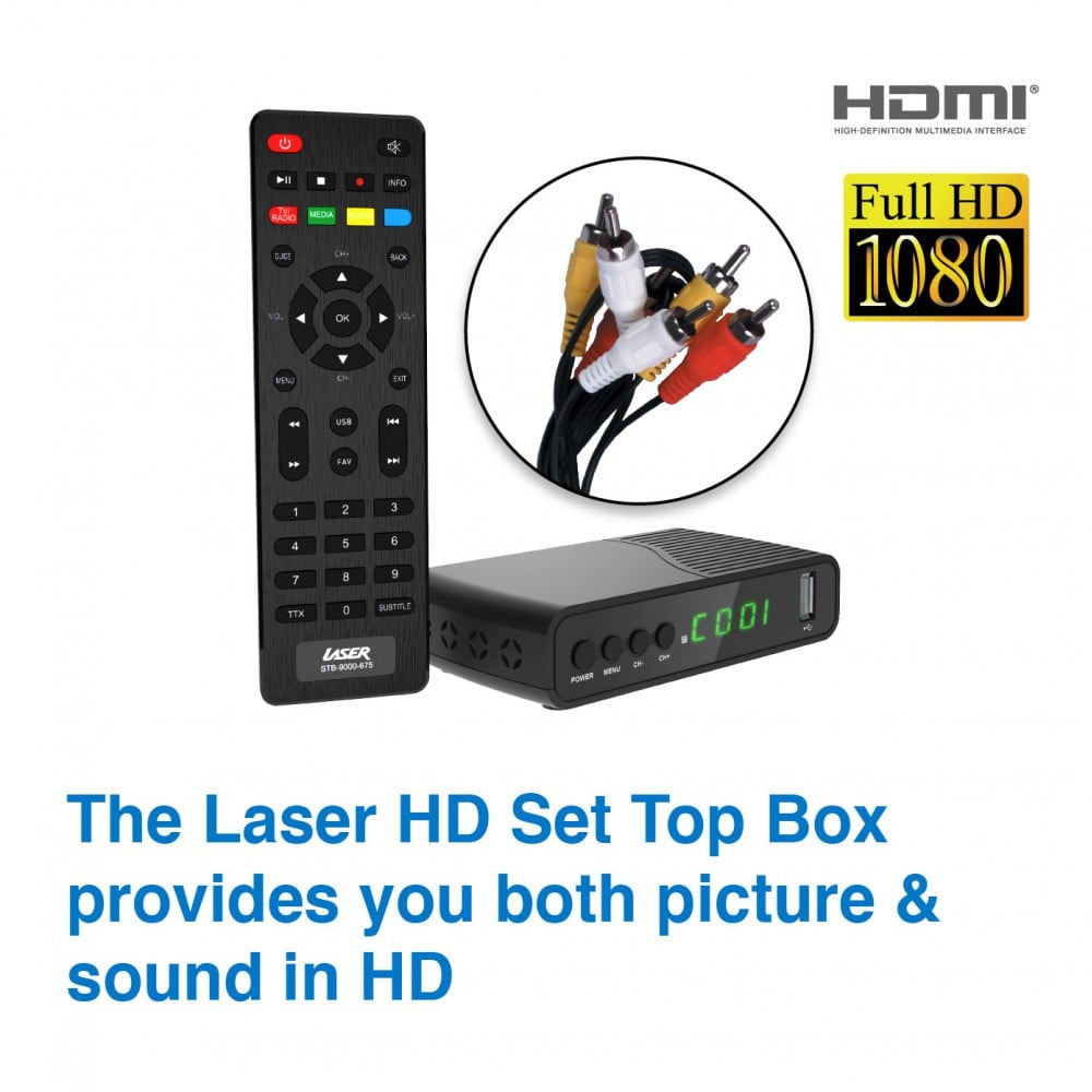 Laser HDMI Set Top Box with USB Recording Function - JB Hi-Fi