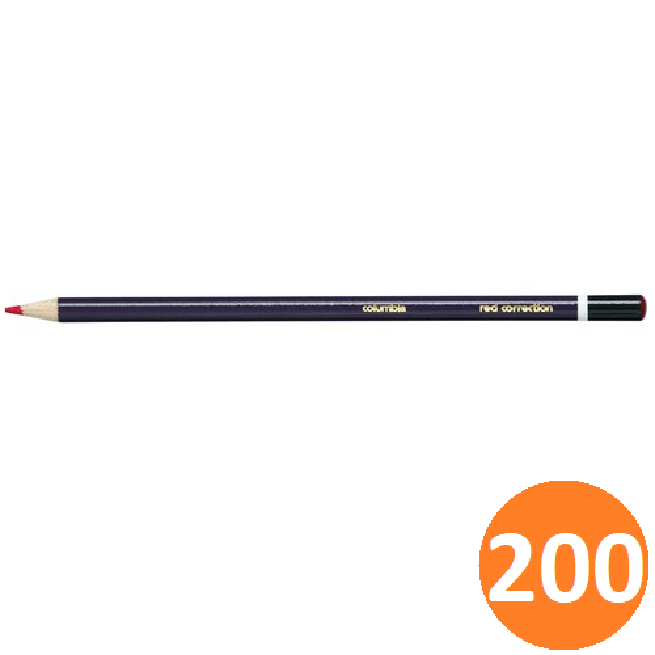 Columbia Copperplate Red Copying Correction Pencil 2.9mm Box 200 Bulk ...