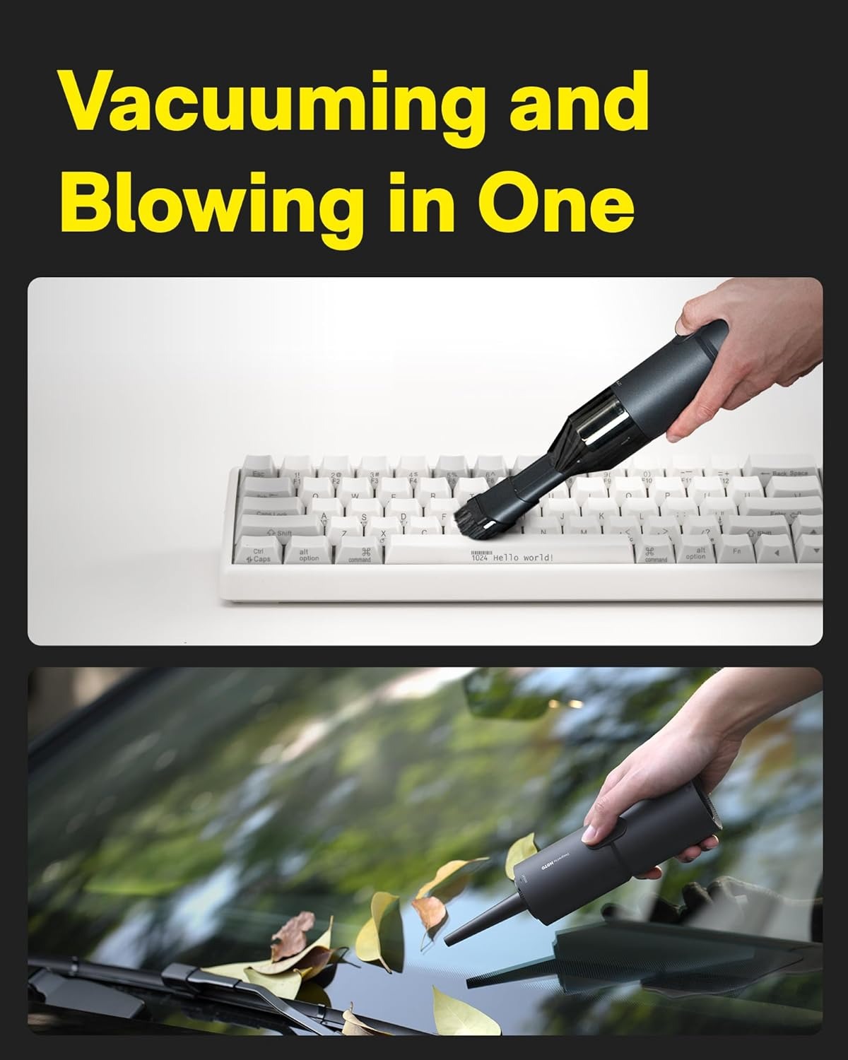 HOTO HOE0001GL Compressed Air Capsule 4-in-1 Work Station Air Duster ...