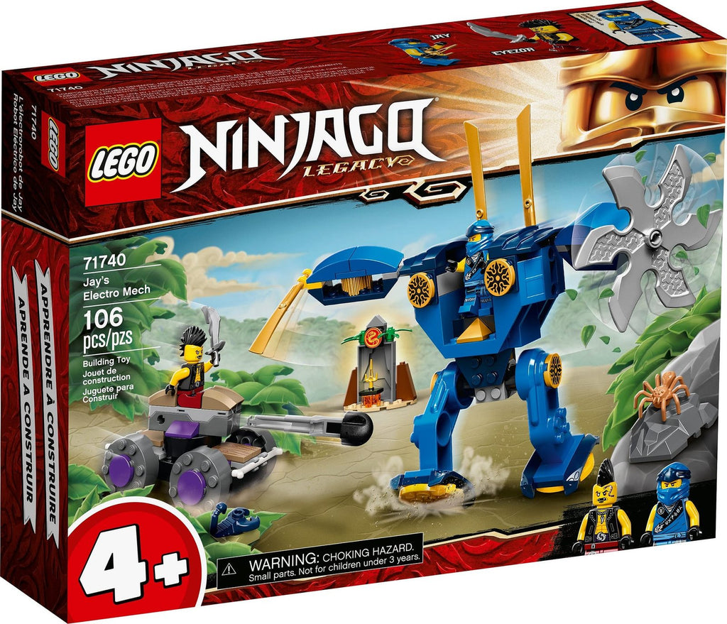LEGO 71740 Jay s Electro Mech - NINJAGO 4+ - JB Hi-Fi