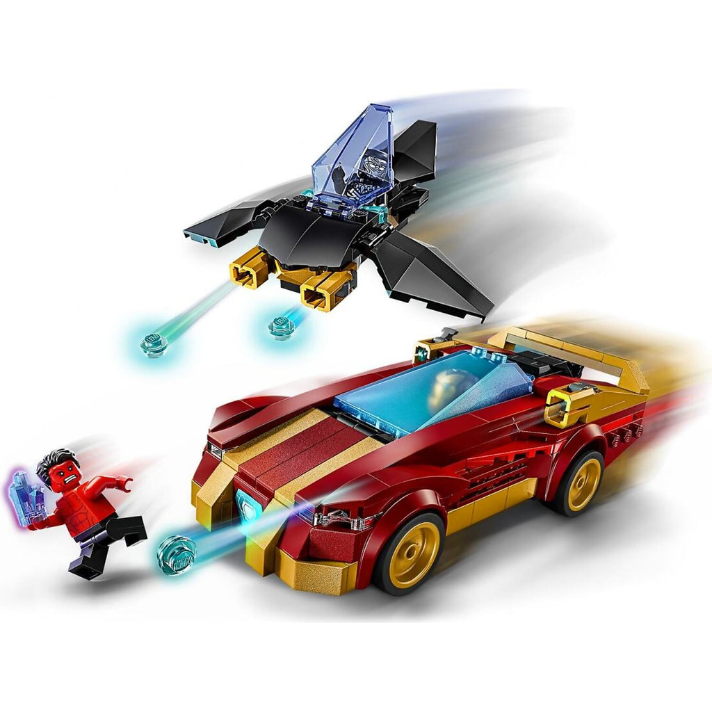 LEGO 76310 Iron Man Car & Black Panther vs. Red Hulk - Marvel Super ...