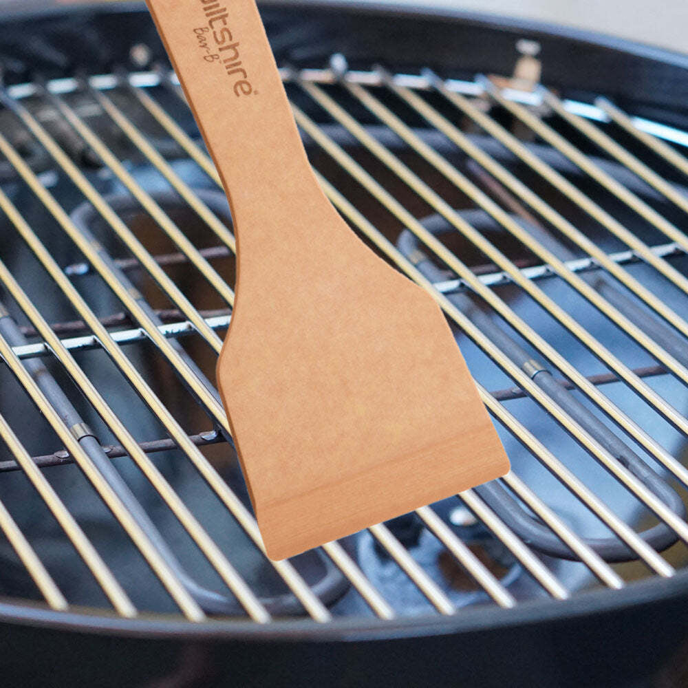 Wiltshire Bar-B Wooden Anti-Bacterial BBQ Grill Cleaning Scraper Tool ...