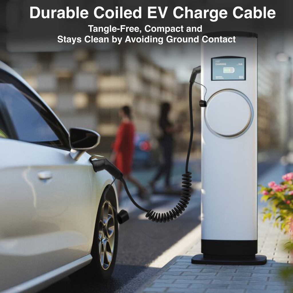 Laser EV Charging Cable Type 2 to Type 2 22kW (Black) - JB Hi-Fi