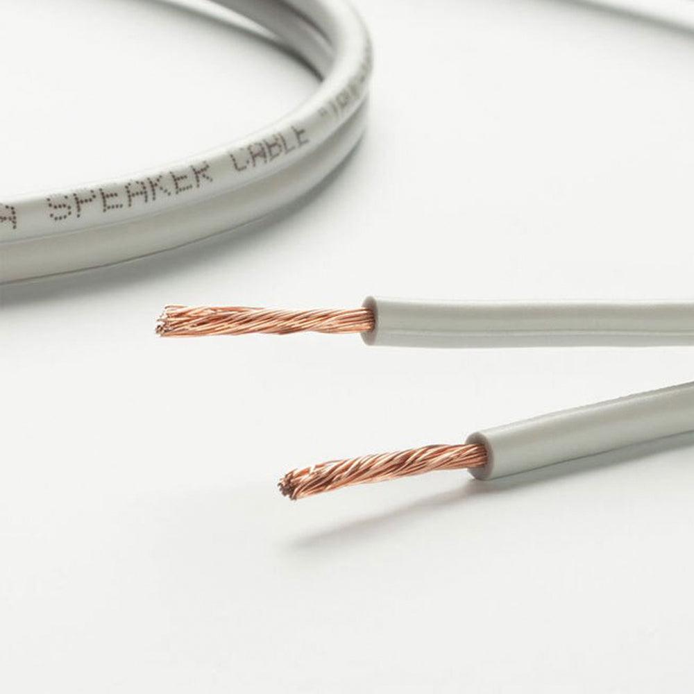 Taga Harmony 14AWG Speaker Audio Cable Roll 100m (Grey) - JB Hi-Fi