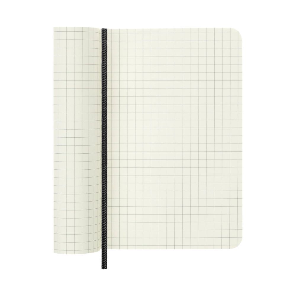 Moleskine Classic Soft Cover Grid Pocket Notebook - Black - JB Hi-Fi